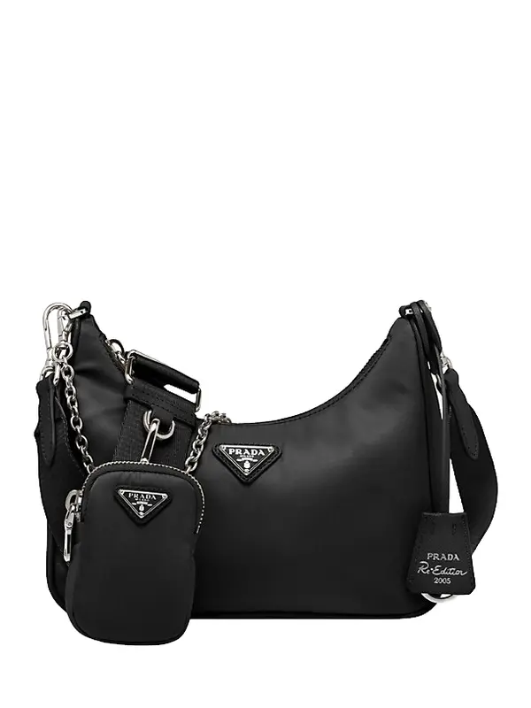 Prada Re-nylon 2005 Shoulder Bag - Black