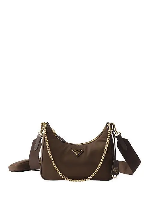 Prada Re-nylon 2005 Shoulder Bag - Brown