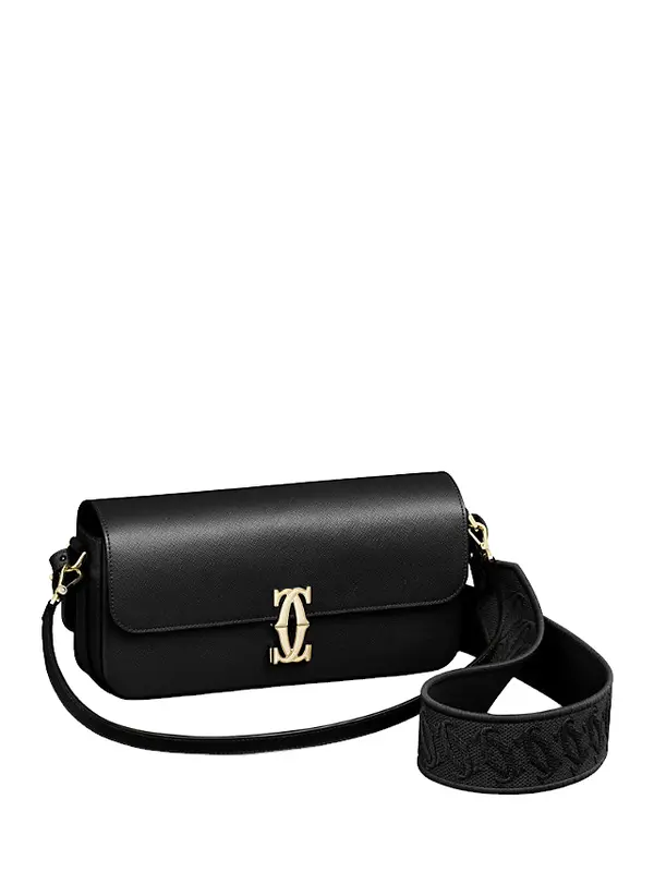 CARTIER C De Cross-body Bag - Black