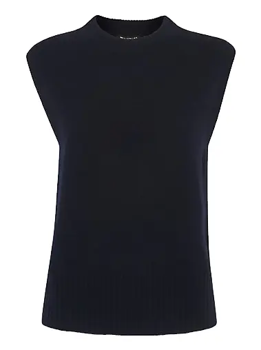 Whistles Wool Vest - Navy