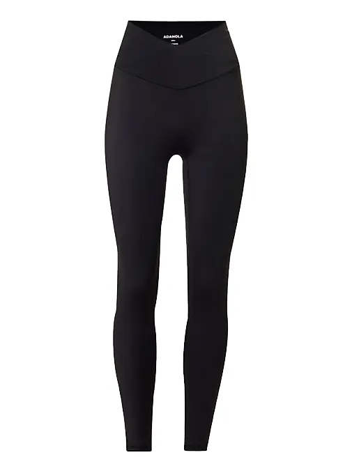 ADANOLA Ultimate Wrap-over Workout Leggings - Black