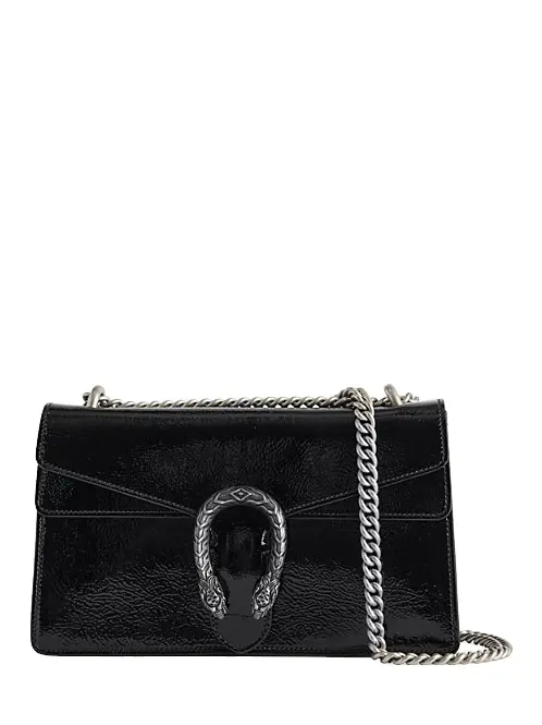 Gucci Dionysus Leather Shoulder Bag - Nero