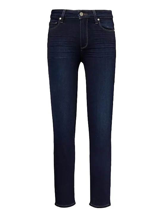 Paige Hoxton Tapered-leg Mid-rise Denim Jeans - Mona
