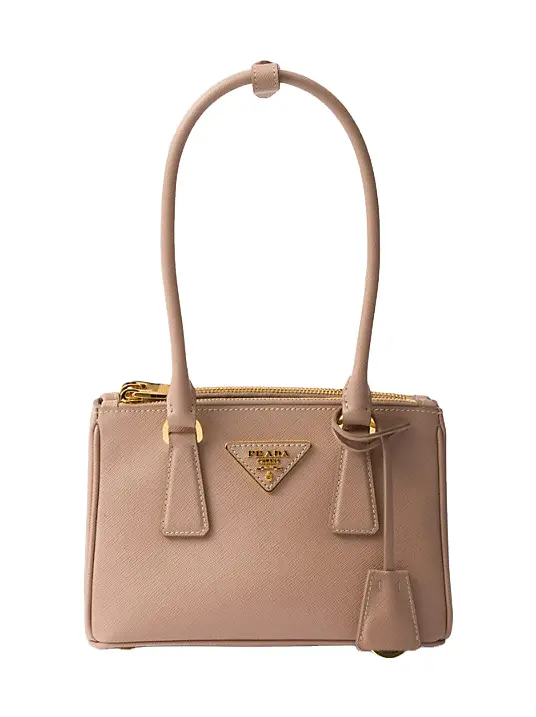 Prada Galleria Mini Saffiano Leather Tote Bag - Powder