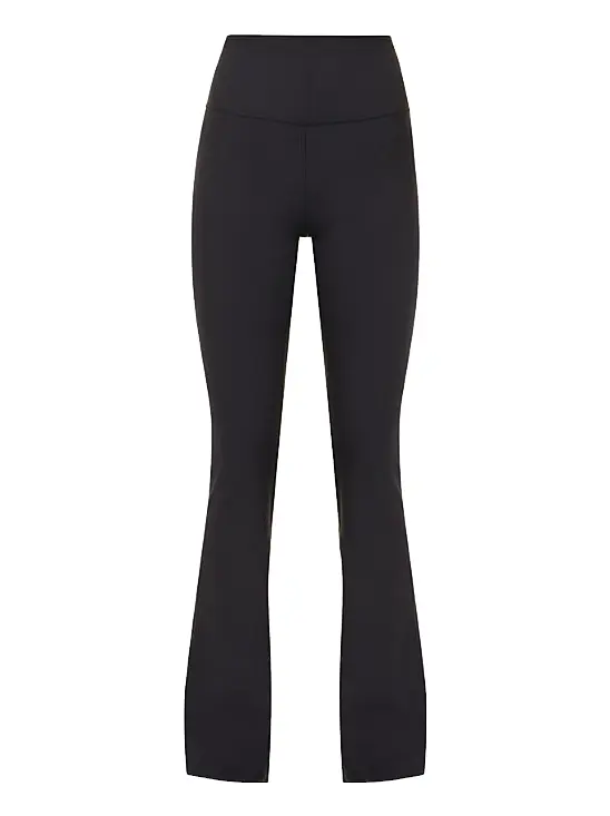 Lululemon Groove Flare-leg Stretch-woven Trousers - Black