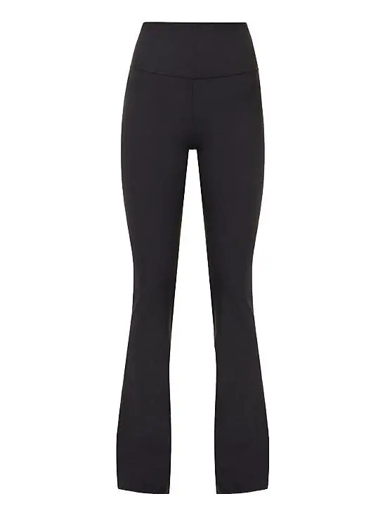 Lululemon Groove Flare-leg Stretch-woven Trousers - Black