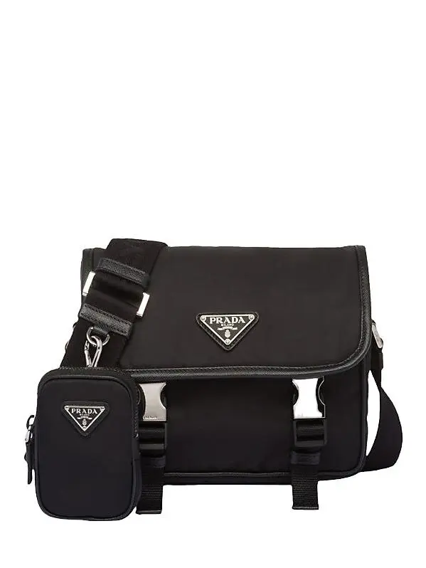 Prada Re-nylon Shoulder Bag - Black