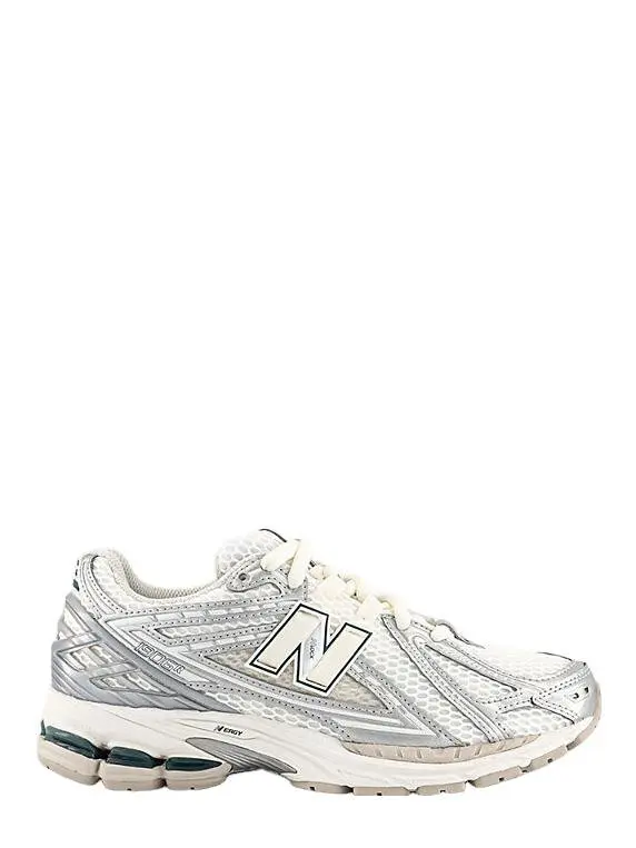 NEW BALANCE 1906 Brand-patch Low-top Trainers - Silver Metallic White