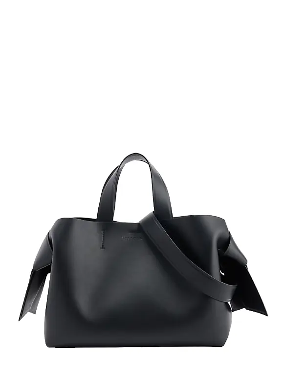 Acne Studios Musubi Leather Tote Bag - Black
