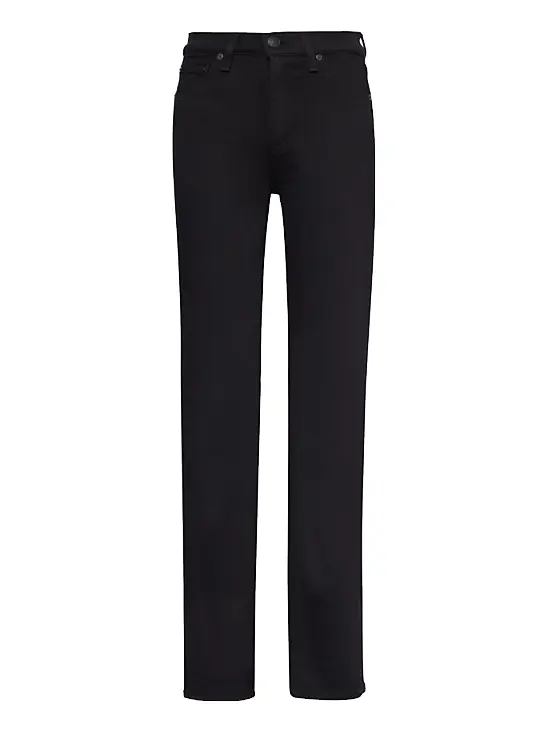 Rag & Bone Peyton Bootcut-leg Mid-rise Jeans - Black