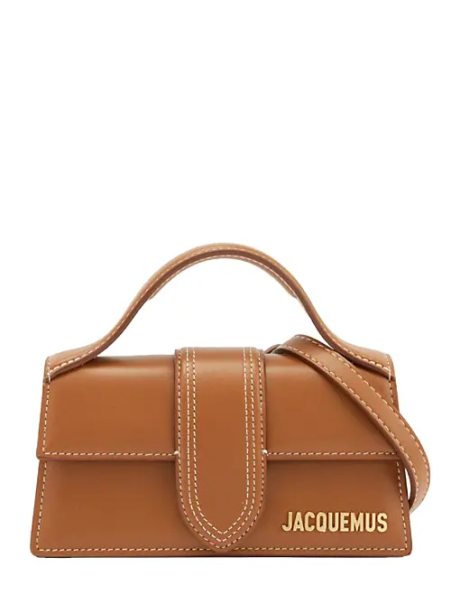 Jacquemus Le Bambino Leather Shoulder Bag - Light Brown 2
