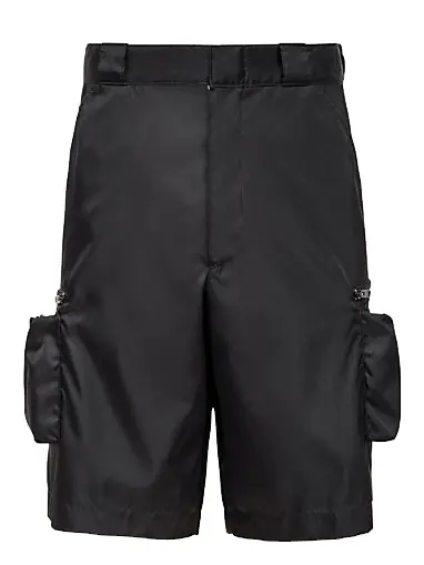 Prada Re-nylon Bermuda Shorts - Black