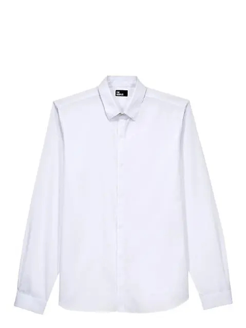 The Kooples Regular-fit Cotton Shirt - Whi01
