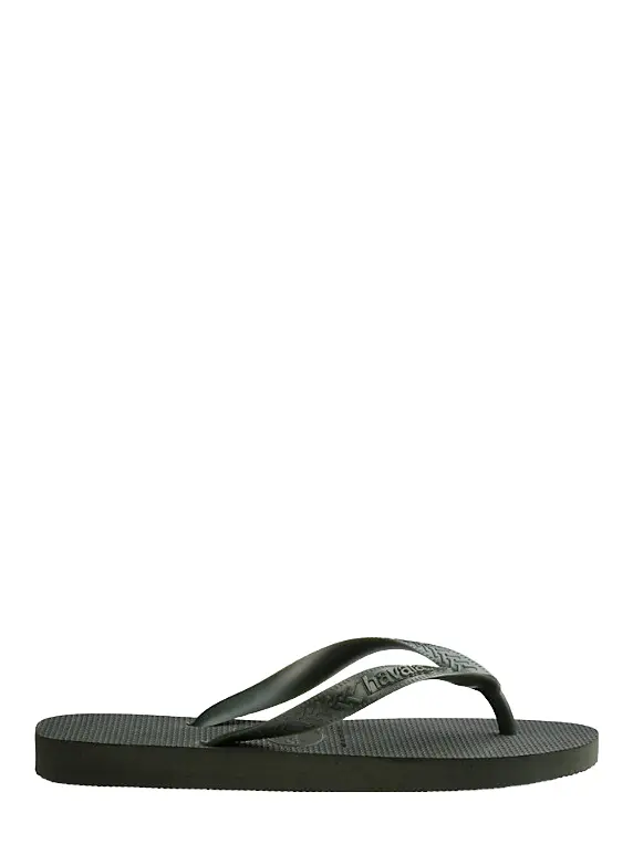 Havaianas Tiras Logo-embossed Flip-flops - Olive Green