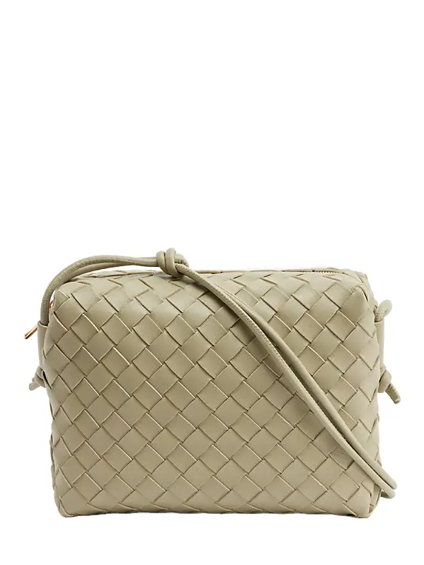 Bottega Veneta Loop Small Cross-body Bag - Travertine-gold