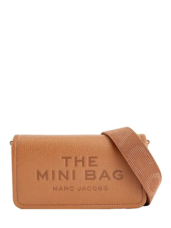 Marc Jacobs The Mini Leather Crossbody Bag - Argan Oil
