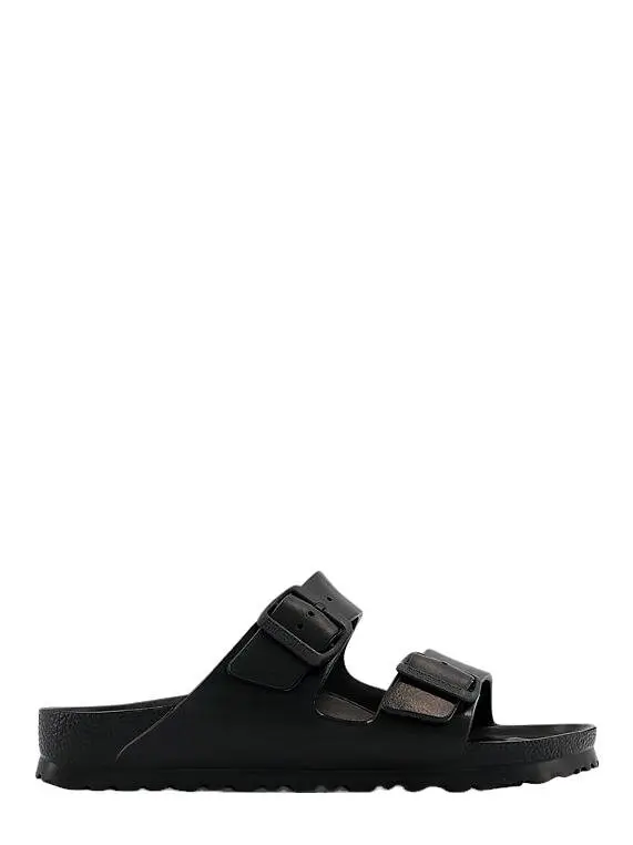 BIRKENSTOCK Arizona Two-strap Rubber Sandals - Black Eva