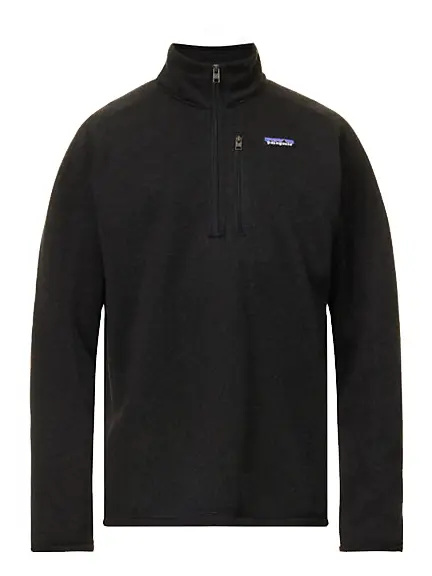 Patagonia Woven Quarter-zip Sweatshirt - Black