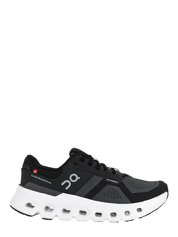 On Cloudrunner 2 Mesh Low-top Trainers - Eclipse Black F