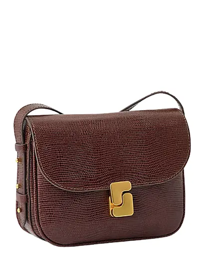 Soeur Belissima Mini Leather Cross-body Bag - Brown