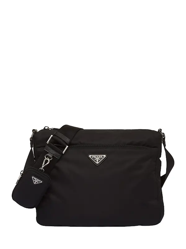Prada Re-nylon Cross-body Bag - Black