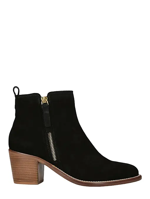 Carvela Secil Block-heel Ankle Boots - Black