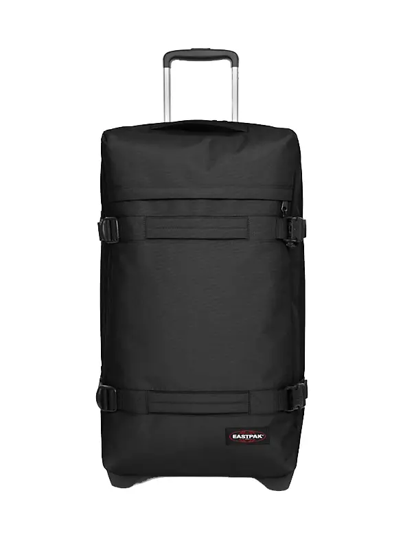 EASTPAK Transit'r Large Woven Suitcase - Black