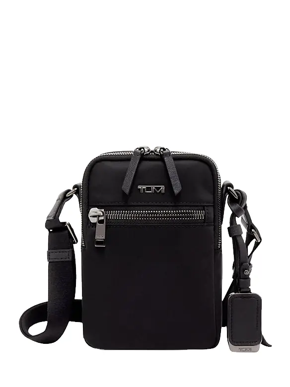 Tumi Persia Double-zip Nylon Crossbody Bag - Black/gunmetal