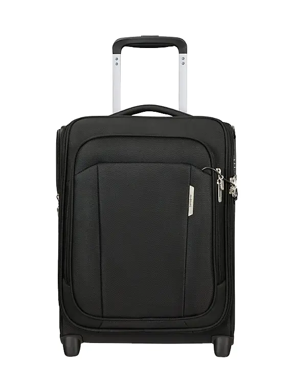SAMSONITE Respark 45cm Plastic Suitcase - Ozone Black