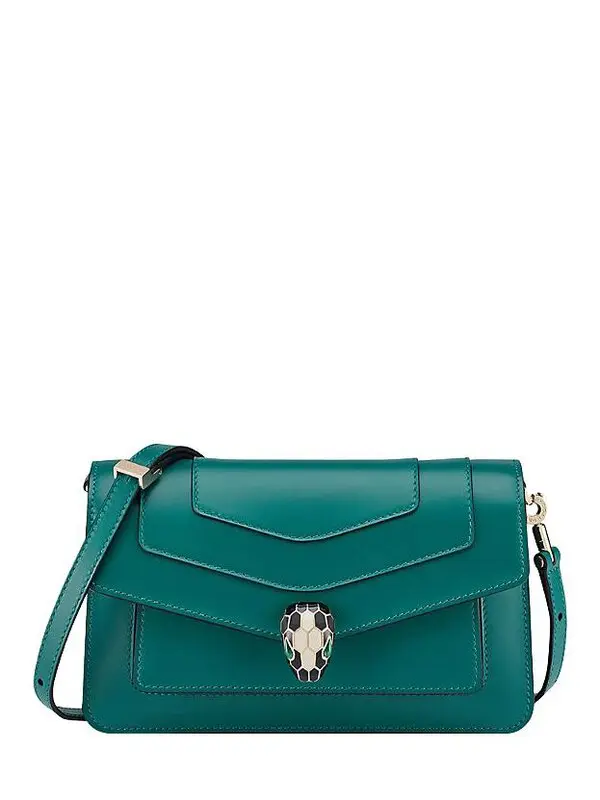 BVLGARI Serpenti Forever Cross-body Bag - Green