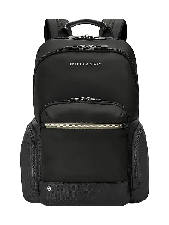 Briggs & Riley Work Medium Nylon-blend Backpack - Black