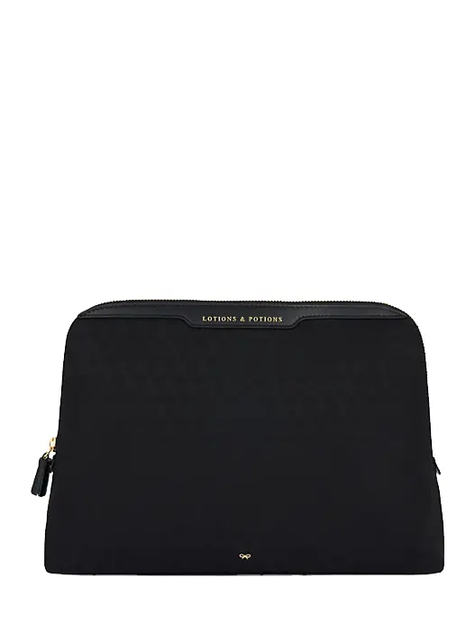 ANYA HINDMARCH Lotions And Potions Washbag - Black