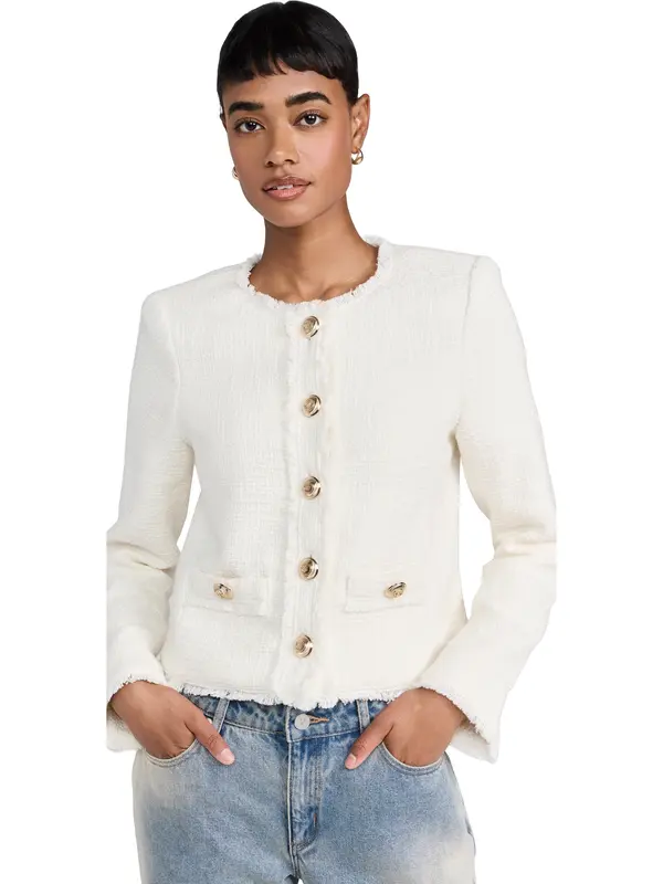 Cinq À Sept Christie Jacket - Gardenia
