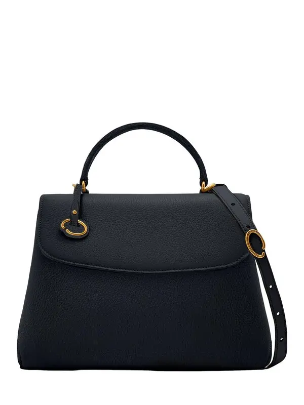 Oscar De La Renta The Poppy Bag - Navy