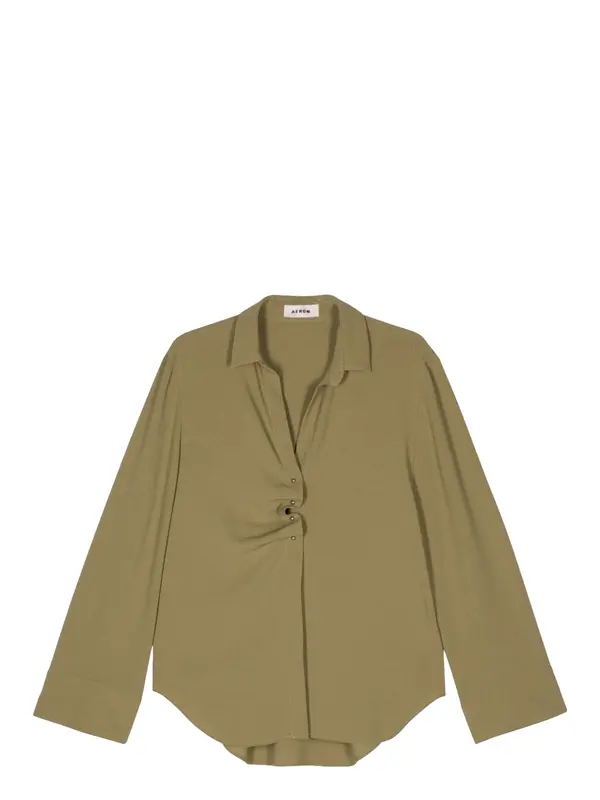 AERON Amaro Georgette Shirt - Green