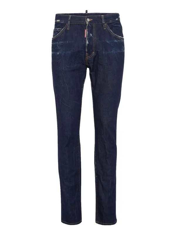 Dsquared2 Mid-rise Skinny Jeans - Blue