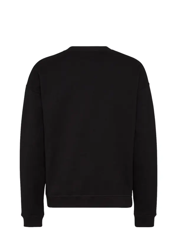 Dsquared2 Logo-print Cotton Sweatshirt - Black