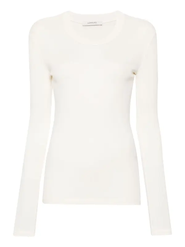 LEMAIRE Cotton Jersey T-shirt - White