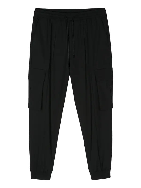 JUUN.J Cargo Tapered Trousers - Black