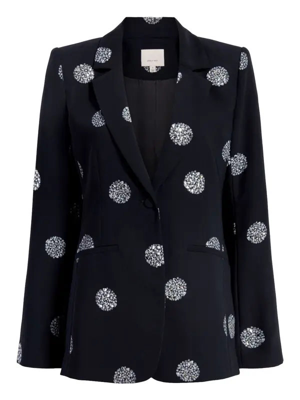 Cinq À Sept Karlie Embellished Blazer - Black