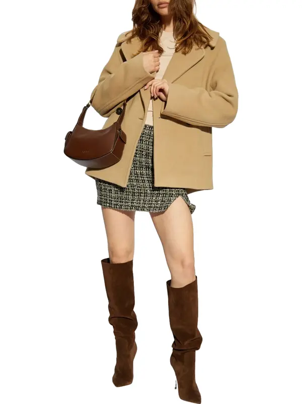IRO PARIS Helia Wool Coat - Neutrals
