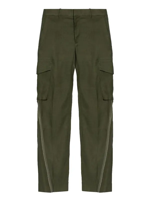 Helmut Lang Cargo Carpenter Trousers - Green