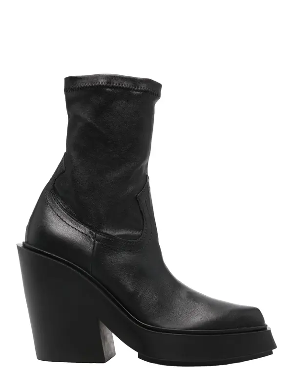 VIC MATIE 100mm Ankle Boots - Black