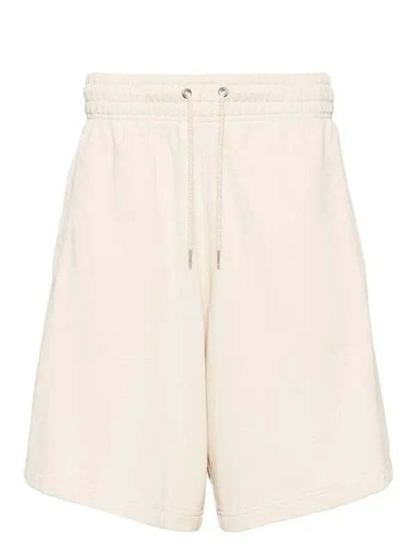 Maison Kitsuné Fox Head Print Track Shorts - Neutrals