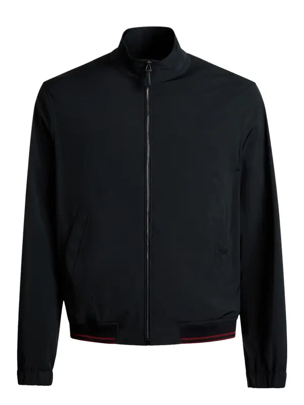 Bally Zip-up Bomber Jacket - Black