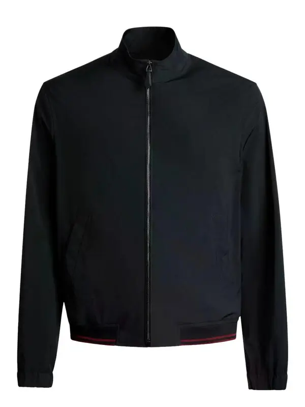 Bally Zip-up Bomber Jacket - Blue