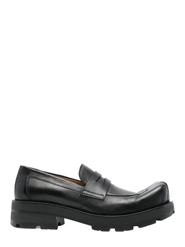 CHARLES JEFFREY Sheathed Moggies Loafers - Black