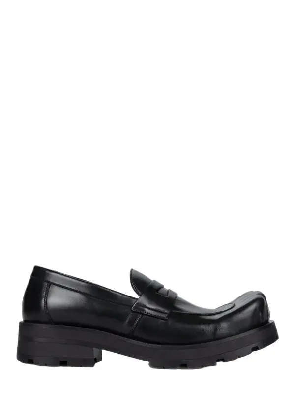 CHARLES JEFFREY Moccasin Moggies - Black