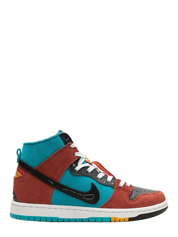 Nike X Di'orr Greenwood Sb Dunk High Sneakers - Blue