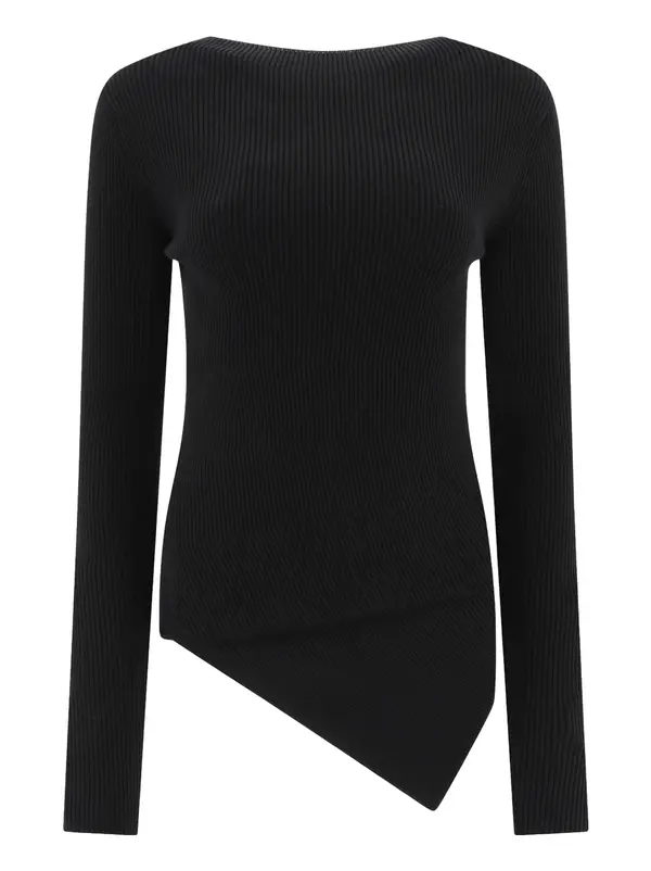 Rick Owens Ribbed Top - Black